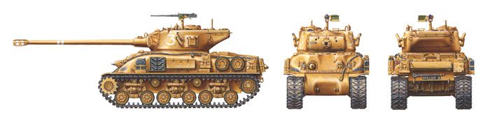 Tamiya 1:35 M51 Israeli Tank 35323