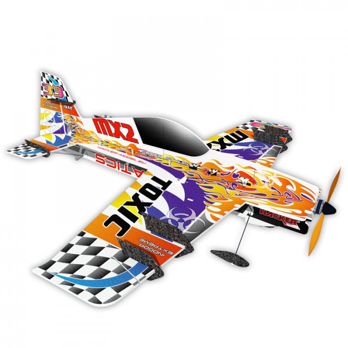 Hacker MX2 Toxic - Indoor ARF Fire Blue HC1382B