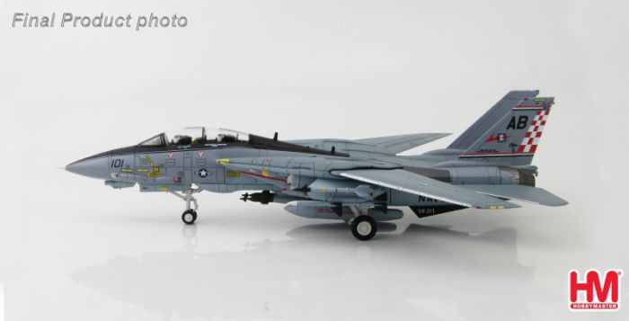 Hobby Master 1:72 F-14A Tomcat USN VF-211 ″Fighting Checkmates″ HA5201