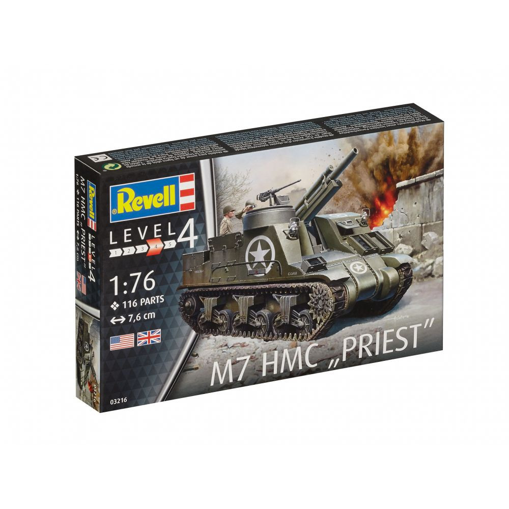 Revell 1:76 M7 HMC ″Priest″ 3216