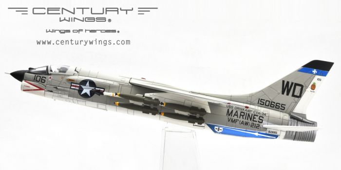 1 72 Vought F 8e Crusader Usmc Vmf Aw 212 Lancers Wd106 1965