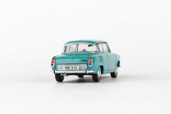 Abrex 1:43 Škoda 1100MBX (1969) – světlá tyrkysová 143ABS-721HA