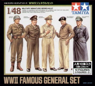Tamiya 1:48 Famous Generals 32557