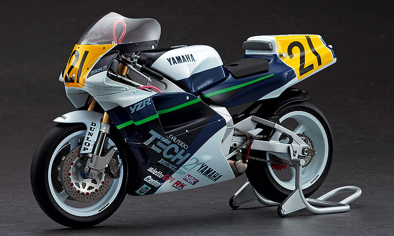 Hasegawa 1:12 Yamaha YZR500 OWA8 ″Tech 21 1989″ 21708