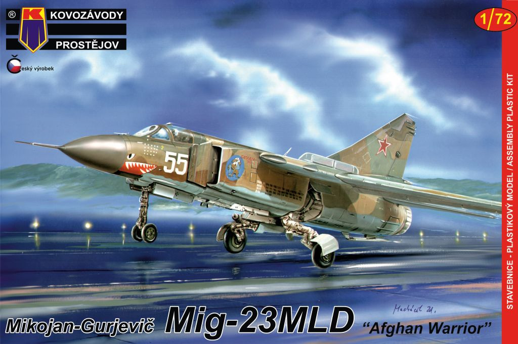 Kovozávody Prostějov 1:72 Mig-23MLD ″AFGAN WARRIOR″ KPM0070
