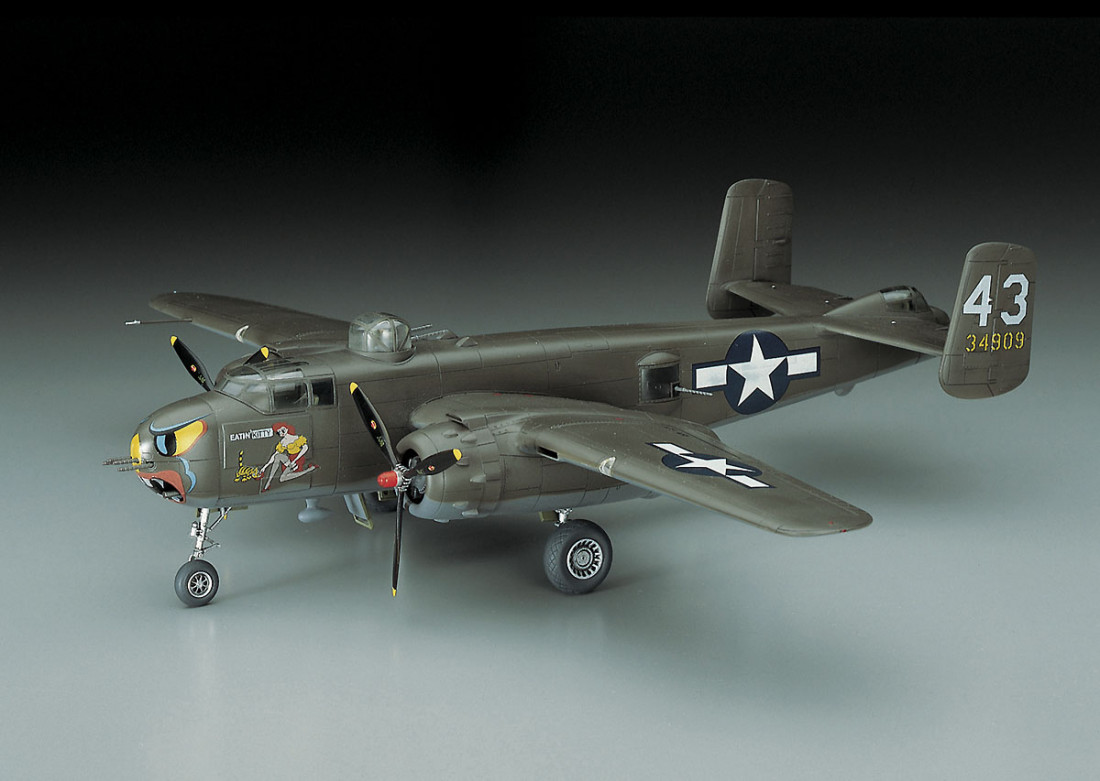 Hasegawa 1:72 B-25H Mitchell 01547/E17