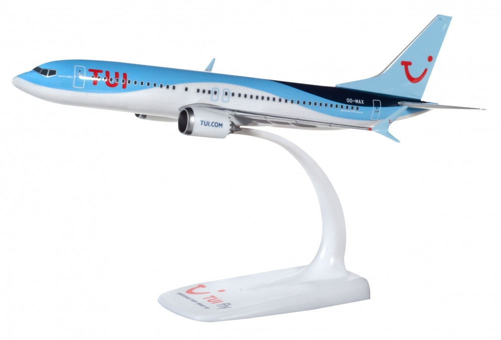 1:200 Boeing 737 MAX 8, TUI Airlines Belgium (Snap-Fit)