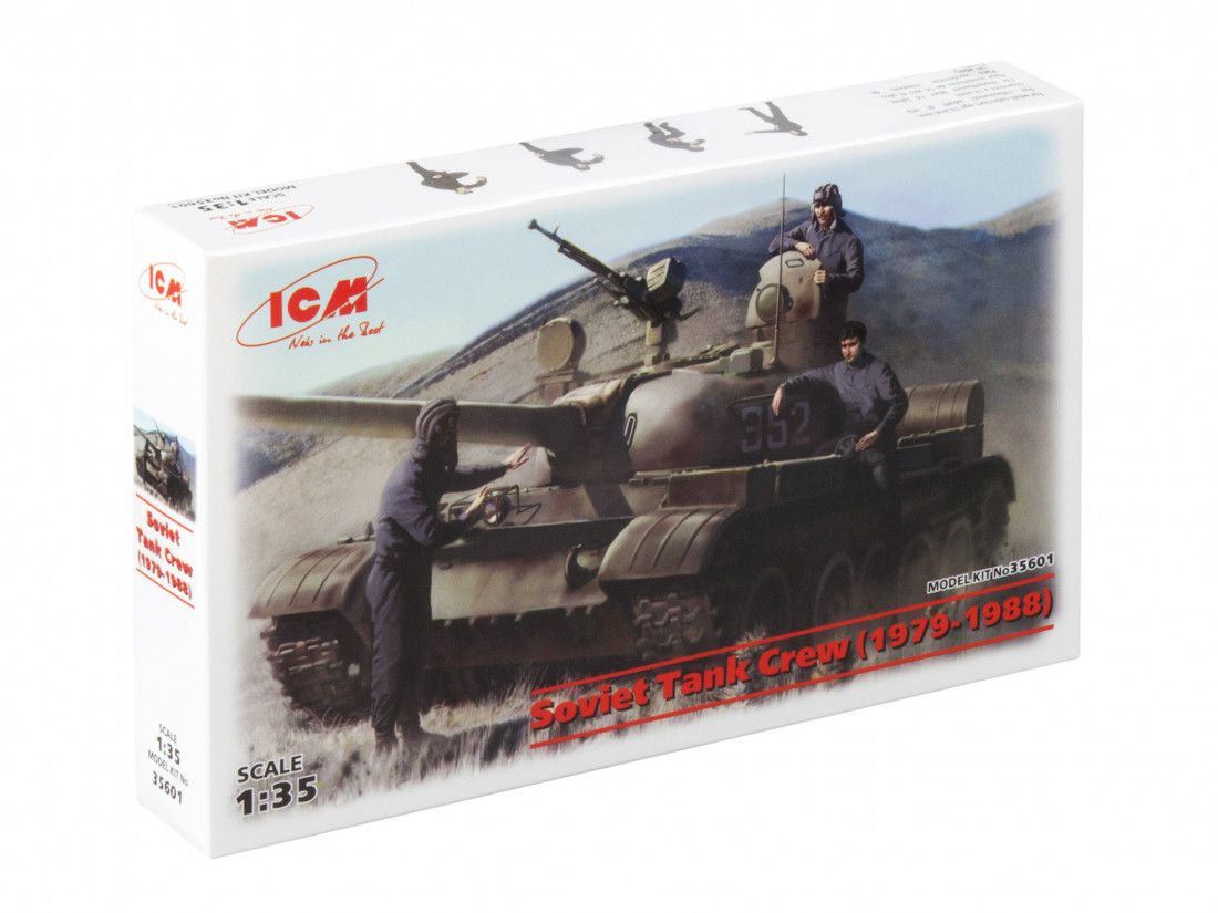 ICM 1:35 Soviet Tank Crew (1979–1988) 35601
