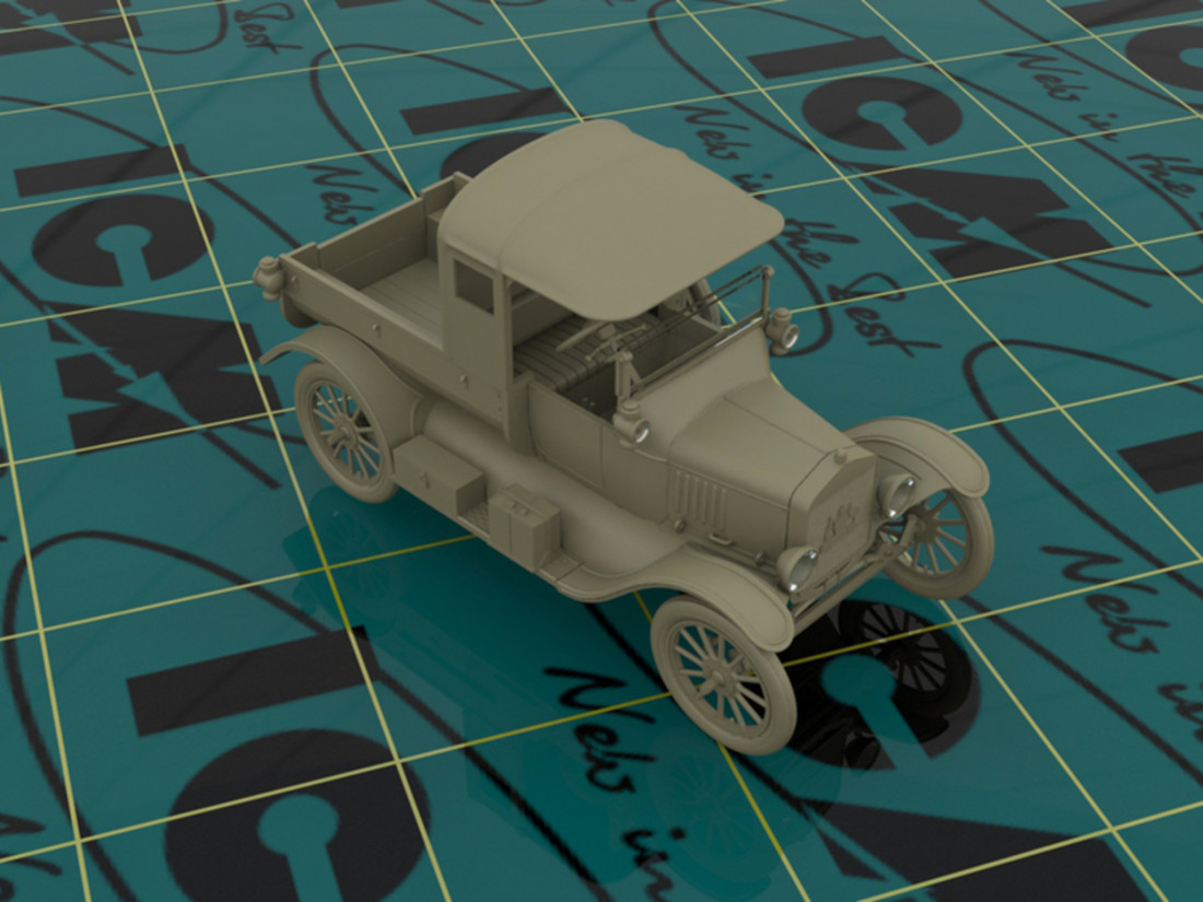 ICM 1:35 Model T 1917 Utility Australian Army Car WWI 35664