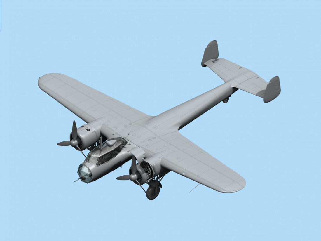 ICM 1:48 Dornier Do-17 Z-2 German Bomber 48244