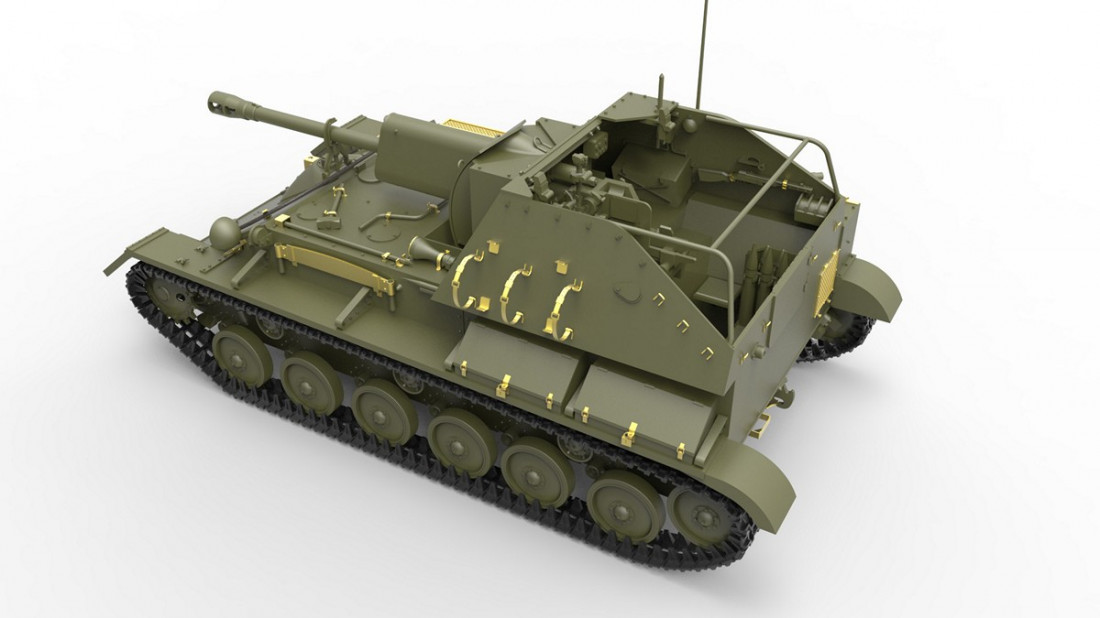 MiniArt 1:35 SU-76M w/ Crew (Special Edition) 35262