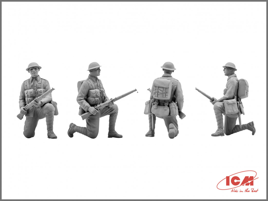 ICM 1:35 British infantry (1917–1918) 35301