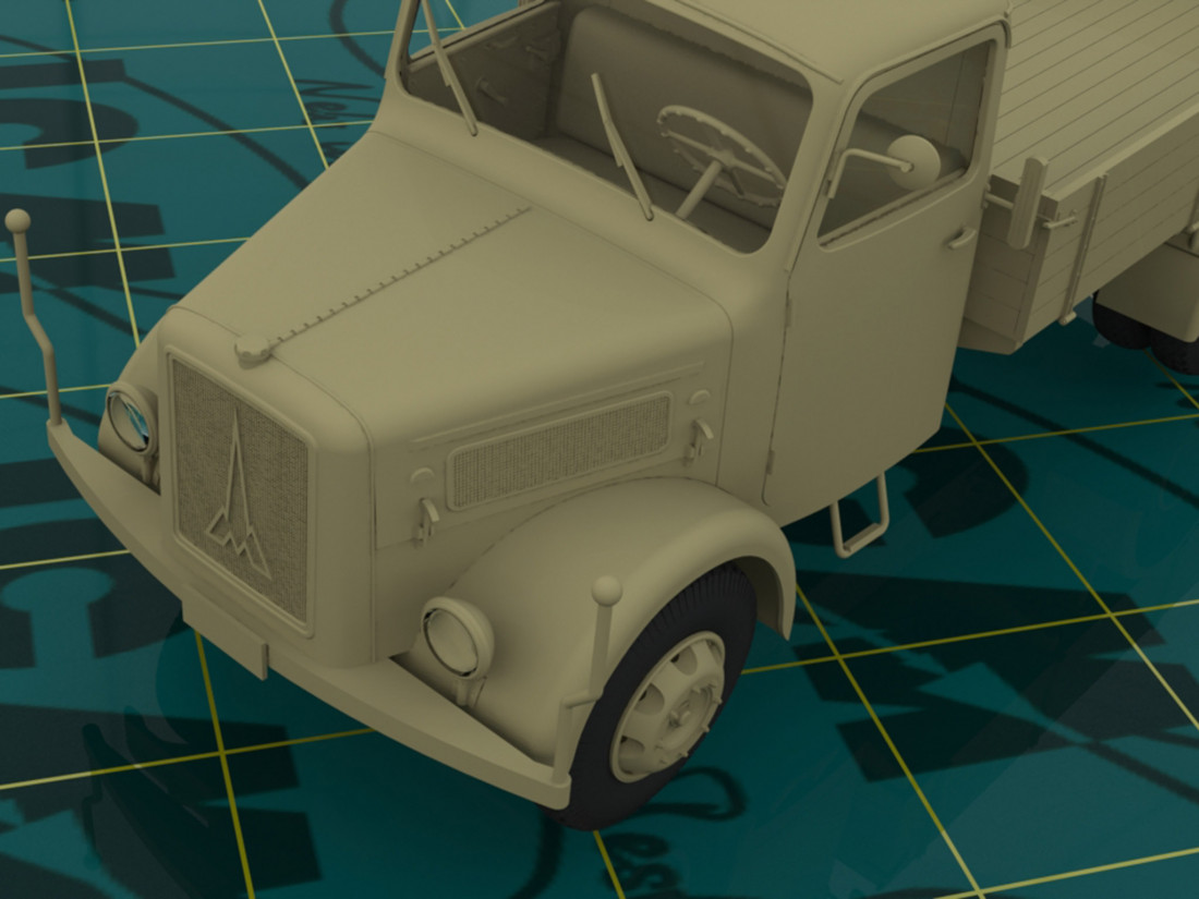 ICM 1:35 Magirus S330 (1949 Production) German Truck 35452