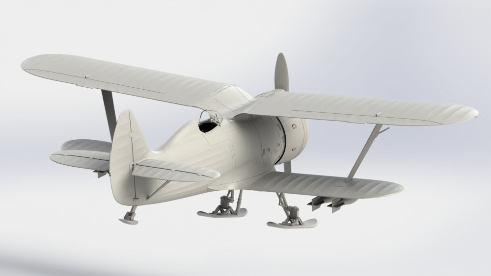 ICM 1:32 I-153 ″Chaika″ (Winter Version) 32011