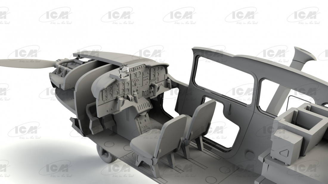 ICM 1:48 Cessna O-2A US Navy Service 48291