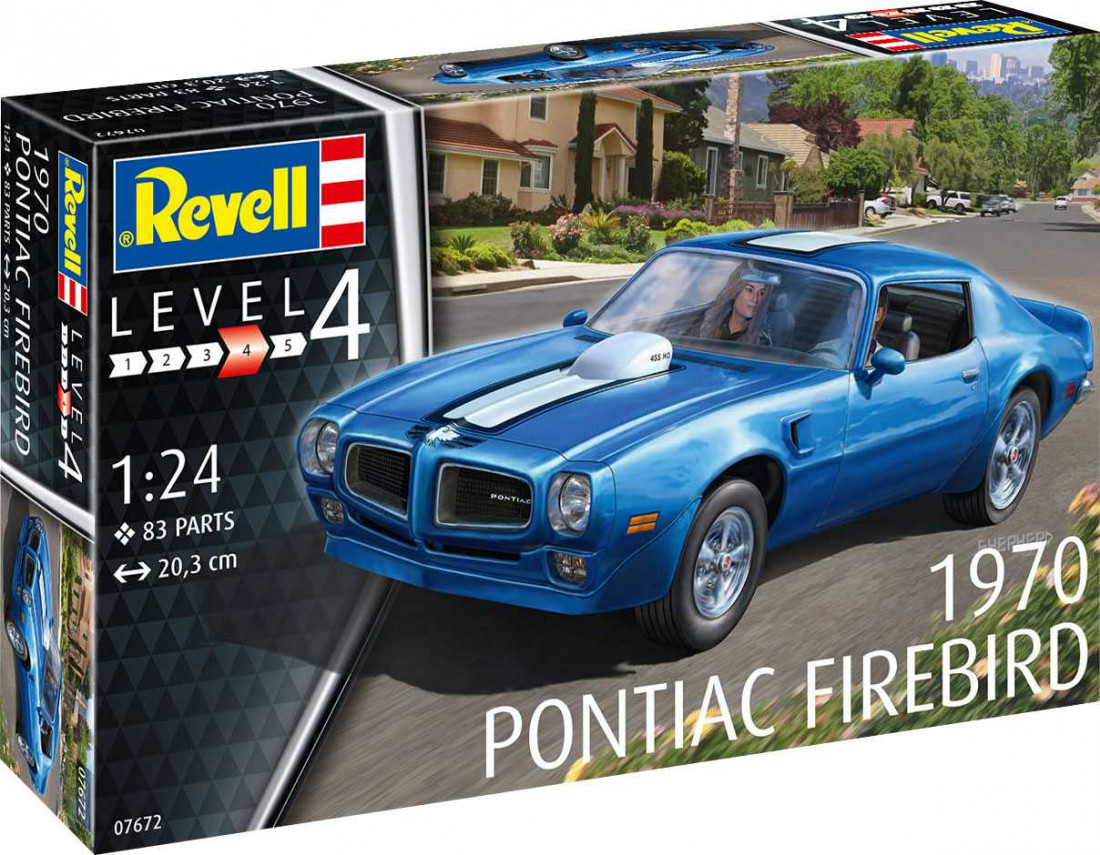 Revell 1:24 Pontiac Firebird (1970) 7672