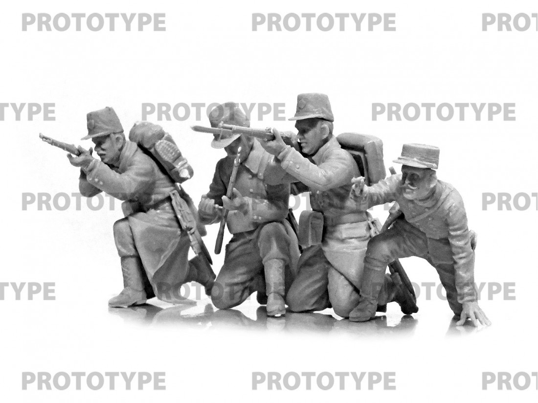ICM 1:35 Belgian Infantry, WWI 35680