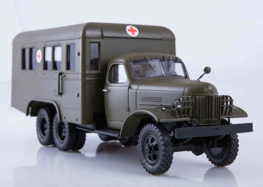 ModelPro 1:43 ZIS-151 Truck KUNG ASkD, Soviet Army MP0017