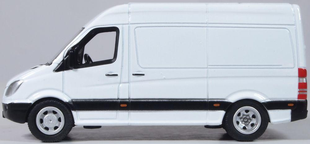 Oxford 1:76 Mercedes-Benz Sprinter White 76MSV004
