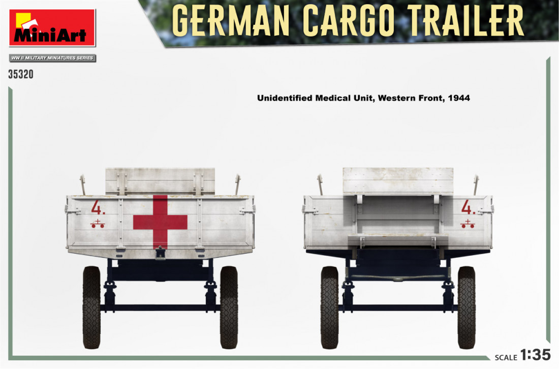 MiniArt 1:35 German Cargo Trailer 35320