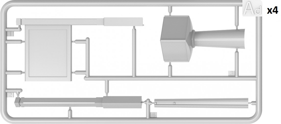 MiniArt 1:35 French Concrete Road Signs,Normandy 1930-40's 35669
