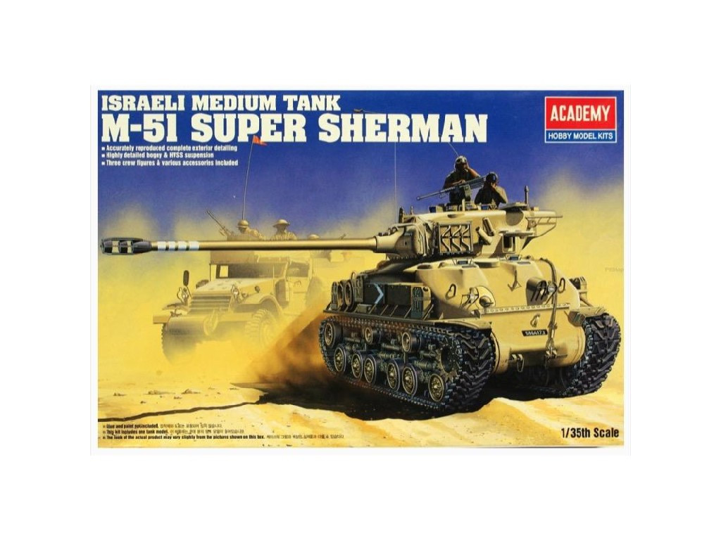 Academy 1:35 M-51 Super Sherman 13254