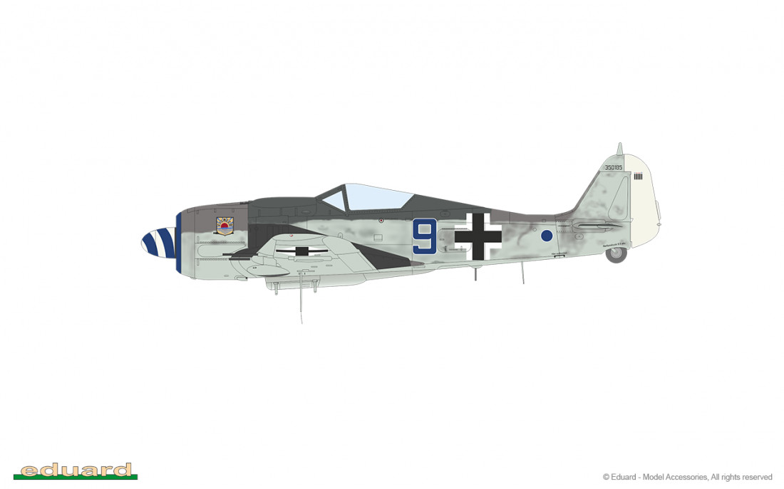 Eduard 1:72 Focke-Wulf Fw 190 A-8 (WEEKEND edition) 7463