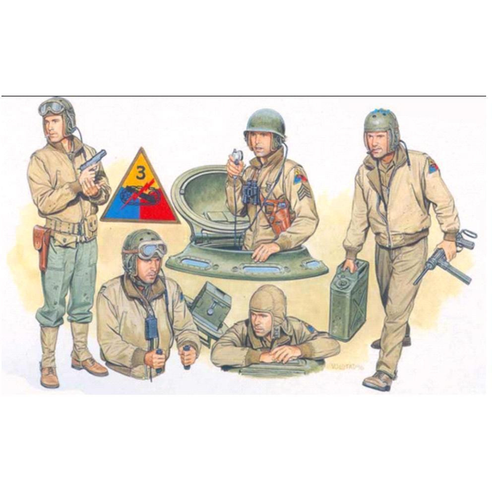 Dragon 1:35 US Tank Crew, Europe, 1944 6054