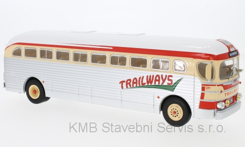 IXO Models 1:43 GMC PD-3751, Trailways IXOBUS015