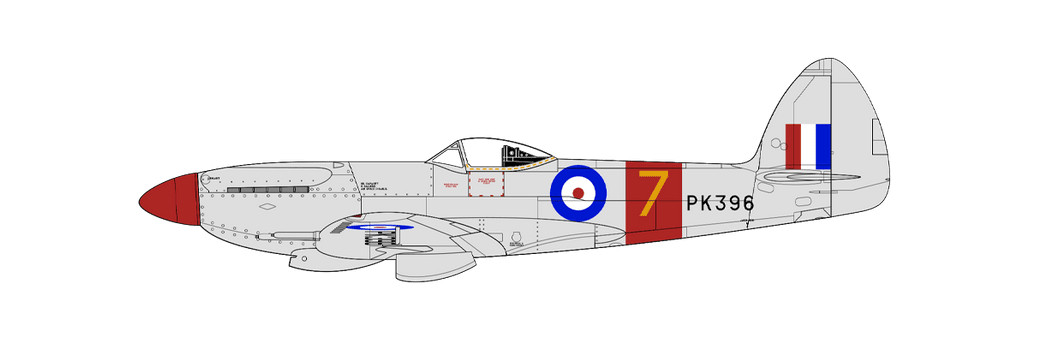 Airfix 1:72 Supermarine Spitfire F.Mk.22 2033A