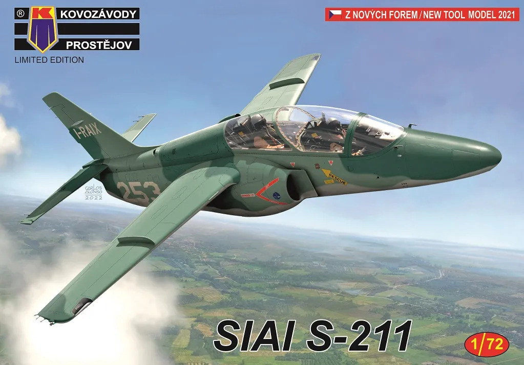 Kovozávody Prostějov 1:72 SIAI-Marchetti S.211 KPM0346