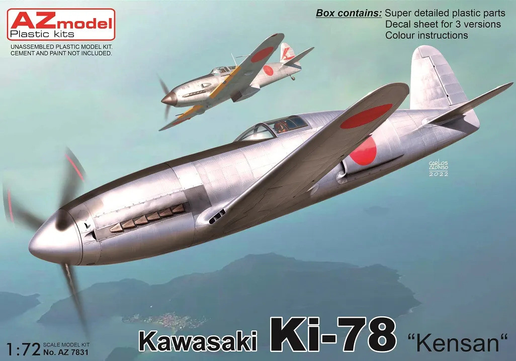 AZmodel 1:72 Kawasaki Ki-78 „Kensan“ AZ7831