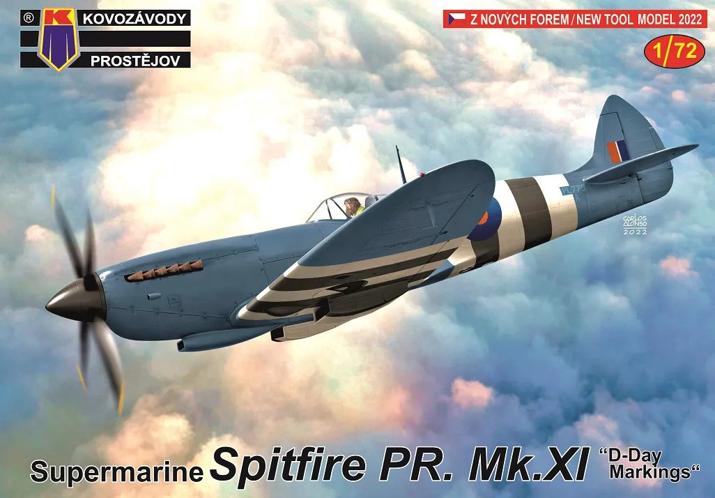 Kovozávody Prostějov 1:72 Supermarine Spitfire PR. Mk.XI ″D-Day ...