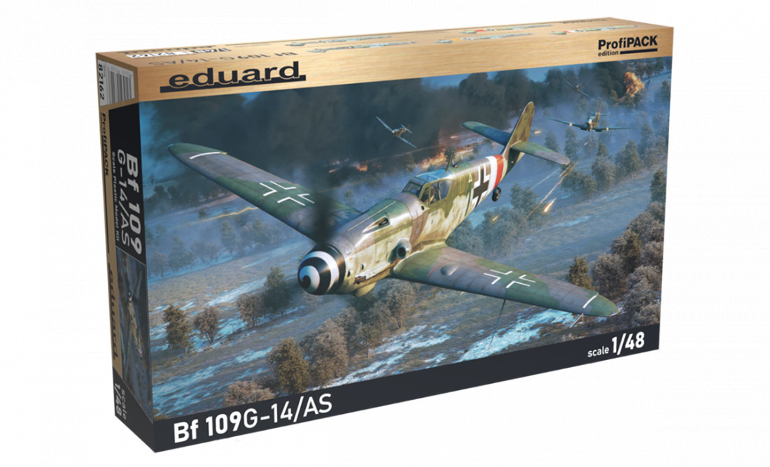 Eduard 1:48 Messerschmitt Bf 109 G-14/AS (ProfiPACK edition) 82162