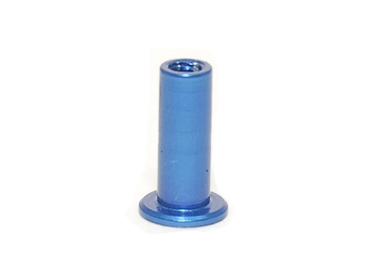 PN Racing Flanged Aluminum Disk Damper Post (Blue)