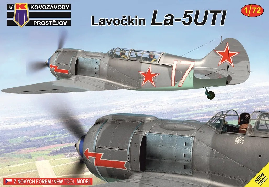 Kovozávody Prostějov 1:72 Lavočkin La-5UTI KPM0362