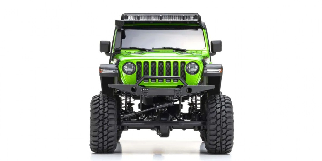 Kyosho Mini-Z 4x4 Jeep Wrangler Unlimited Rubicon w/ Acc. (Mojito) 32528GR