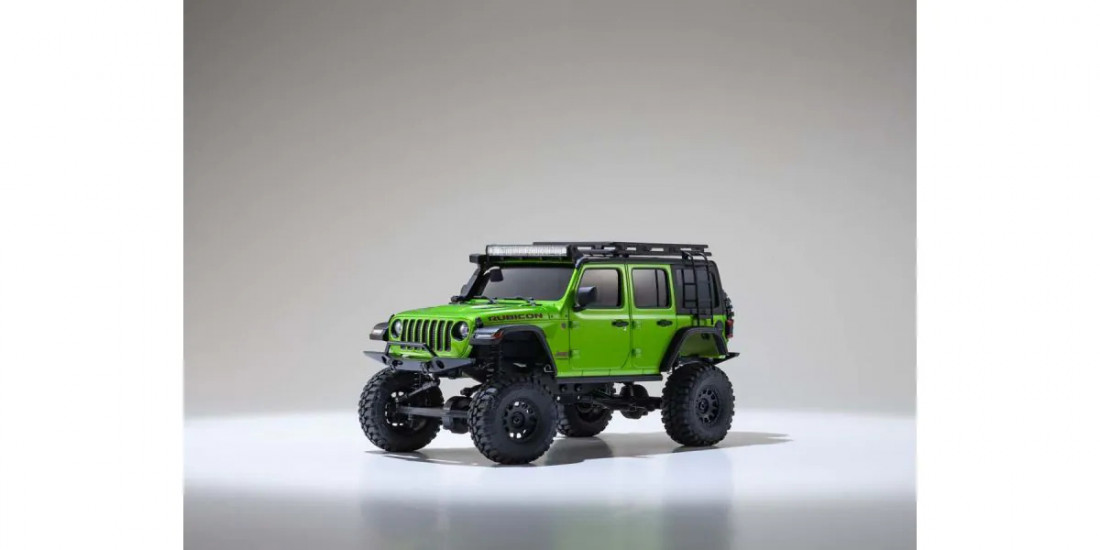 Kyosho Mini-Z 4x4 Jeep Wrangler Unlimited Rubicon w/ Acc. (Mojito) 32528GR