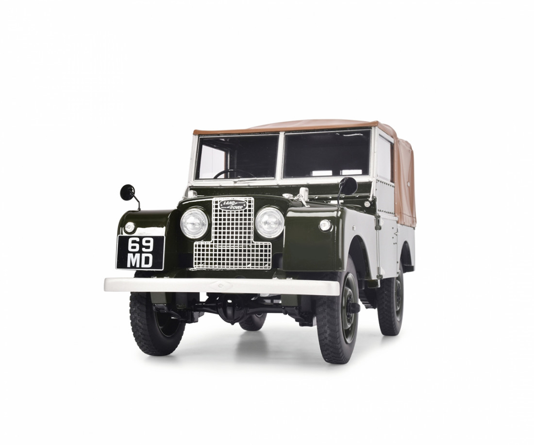 Schuco 1:12 Land Rover 80 (Dark Green) 450046700