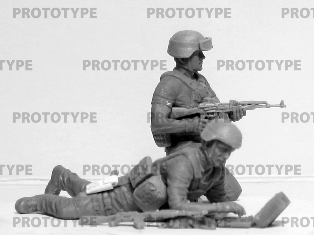 ICM 1:35 The crew of 'Stugna-P' Anti-tank complex 35750