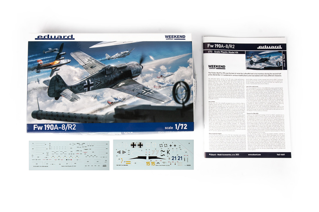 Eduard 1:72 Focke-Wulf Fw 190 A-8/R2 (WEEKEND edition) 7467