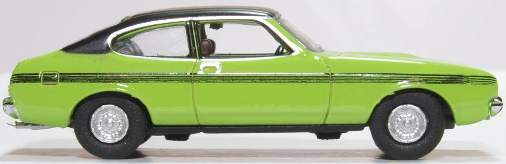 Oxford 1:76 Ford Capri MkII Lime Green 76CPR001