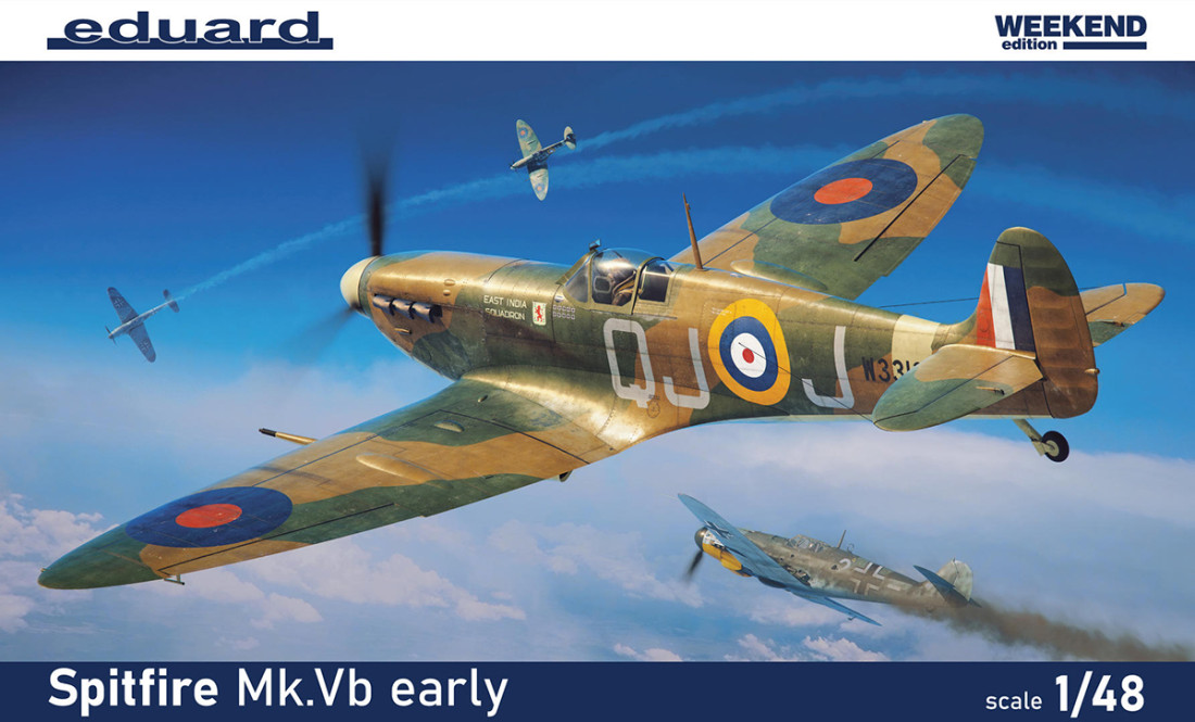 Eduard 1:48 Supermarine Spitfire Mk.Vb Early (WEEKEND edition) 84198