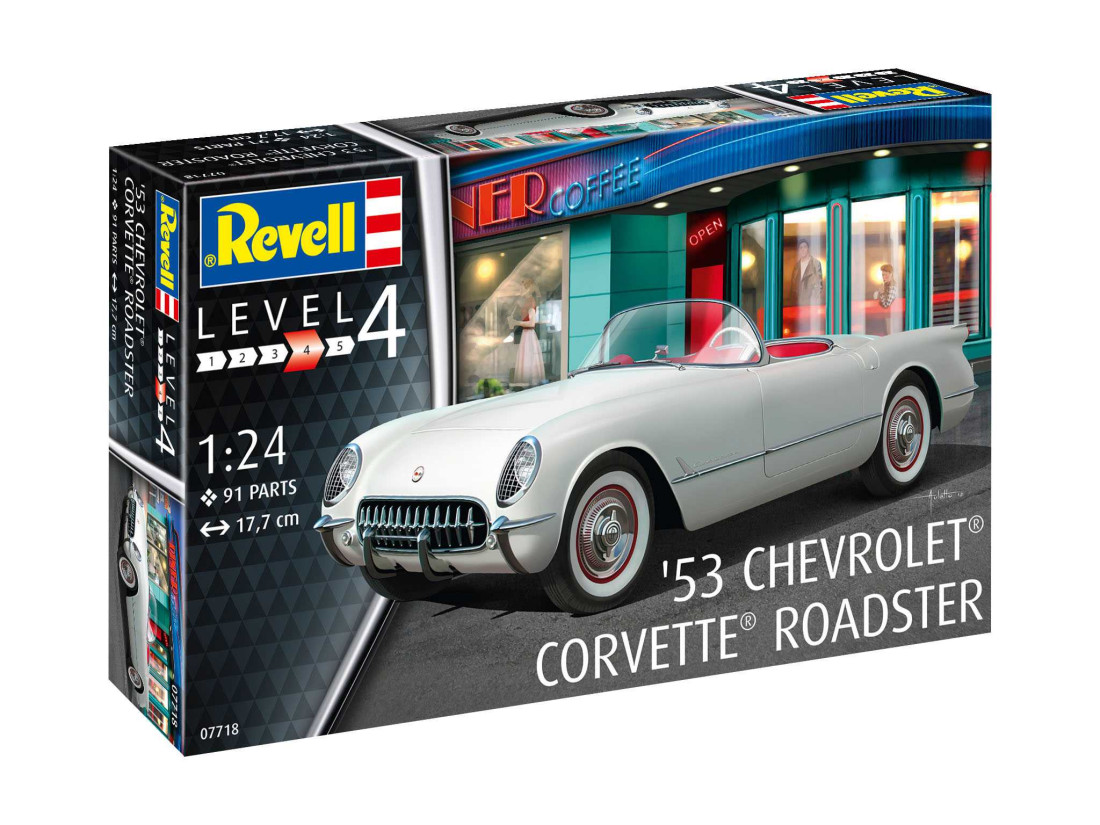 Revell 1:24 '53 Corvette Roadster 7718