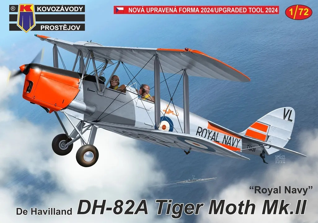 Kovozávody Prostějov 1:72 de Havilland D.H.82A Tiger Moth Mk.II „Royal ...