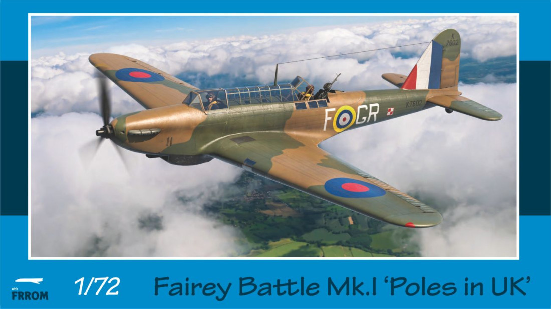 Special Hobby 1:72 Fairey Battle Mk.I „Poles in UK“ 100-FR0047