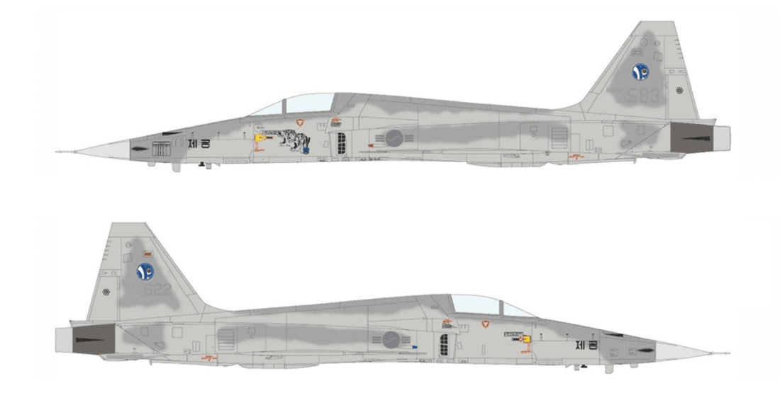 Academy 1:144 ROKAF KF-5E 12644
